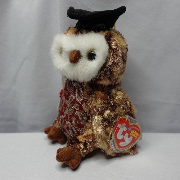 Ty | Toys | Vintage Ty Beanie Babies Smarty The Owl Style 4232 | Poshmark